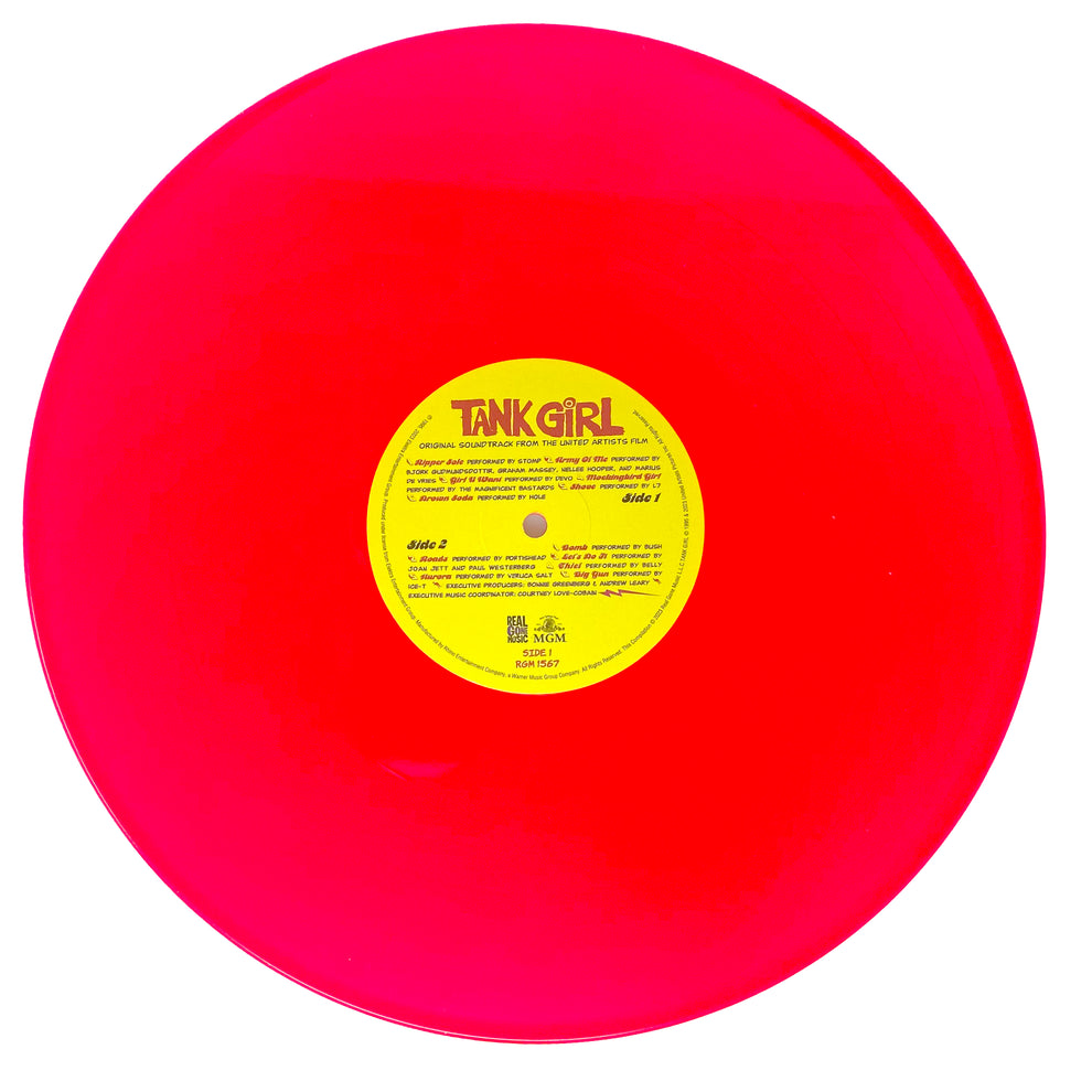Tank Girl Original Soundtrack Vinyl LP – Real Gone Music