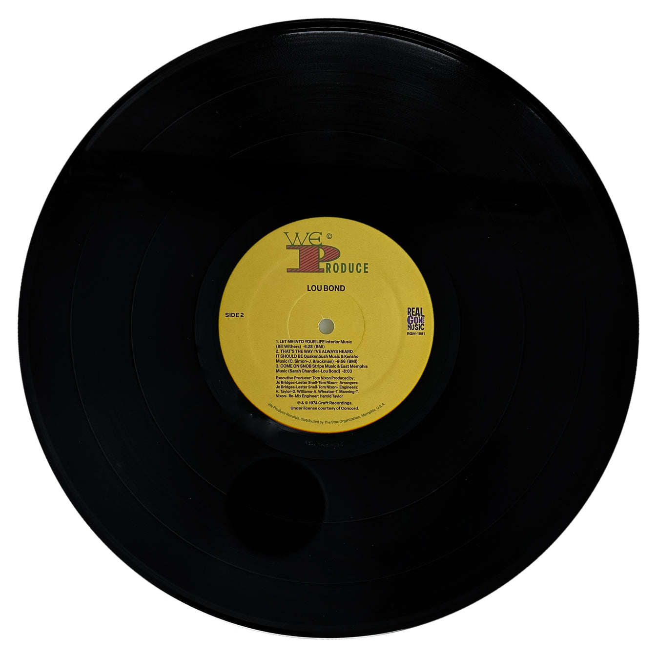 Lou Bond Lou Bond (All-Analog) Vinyl – Real Gone Music