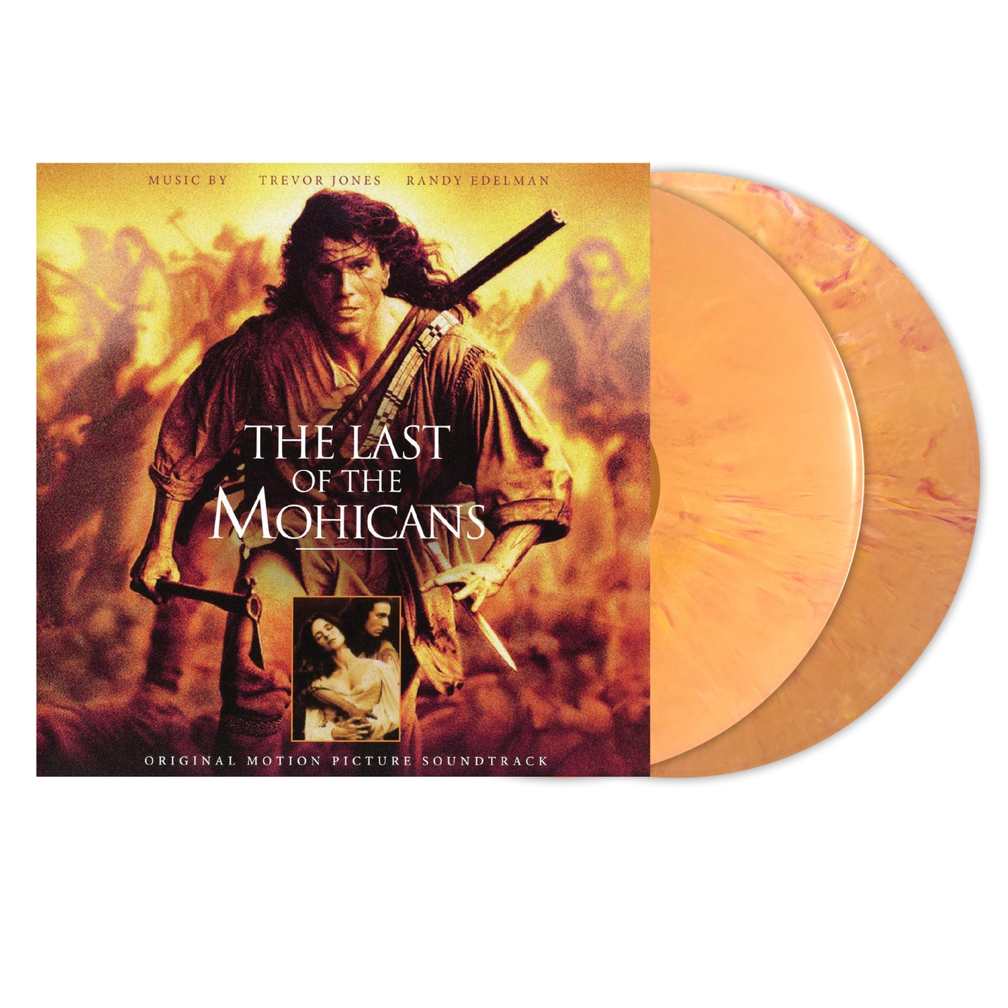 Trevor Jones & Randy Edelman Last of the Mohicans Original Motion Pict ...