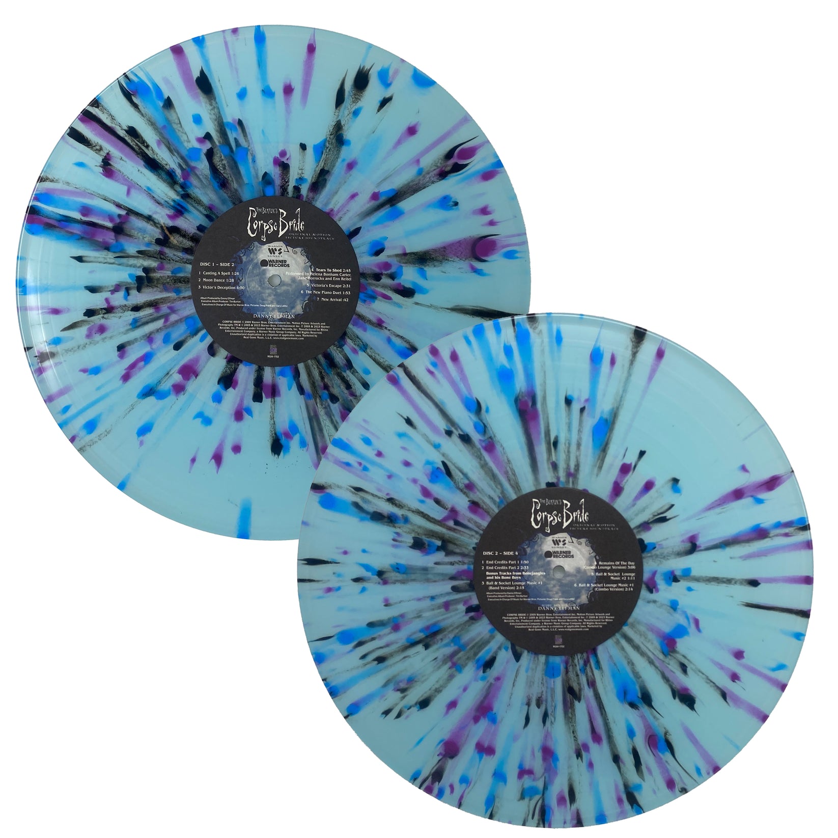Danny Elfman Corpse Bride Soundtrack 2-LP Set Vinyl Colored Record ...
