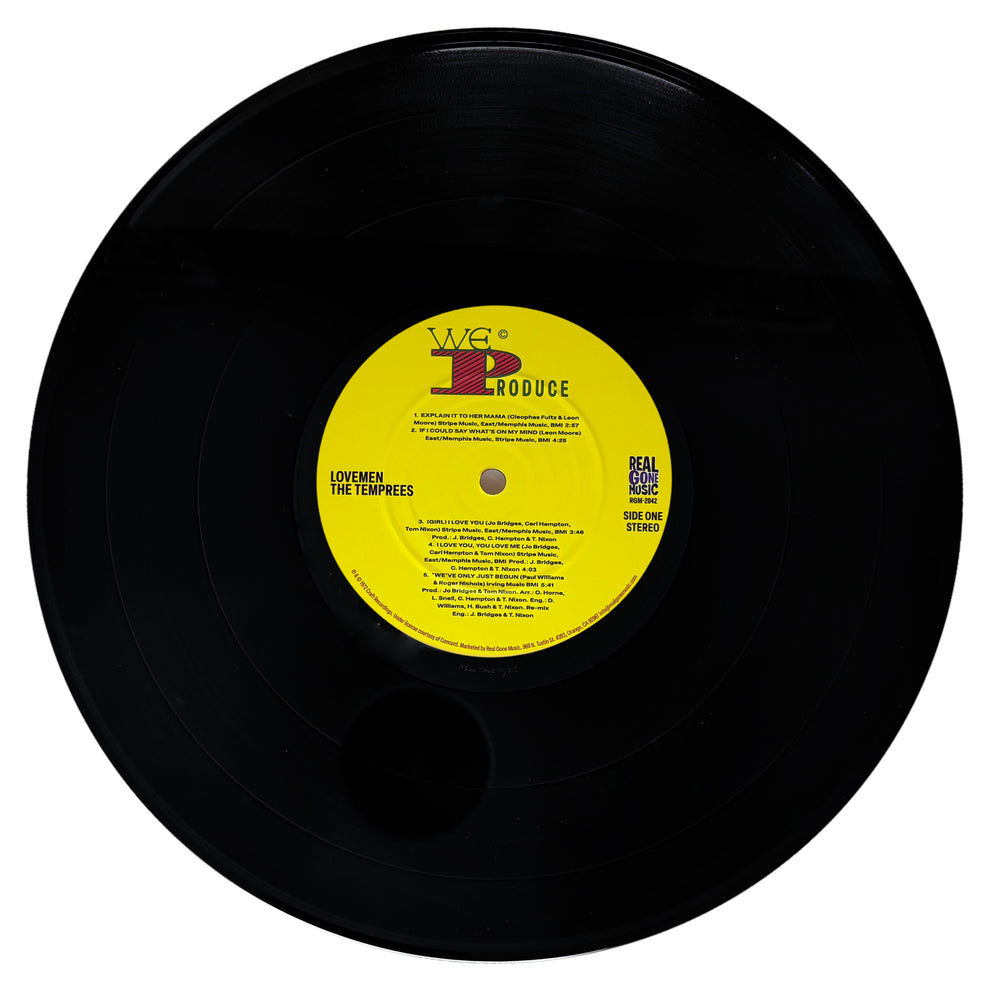 The Temprees Lovemen (All-Analog) Vinyl – Real Gone Music